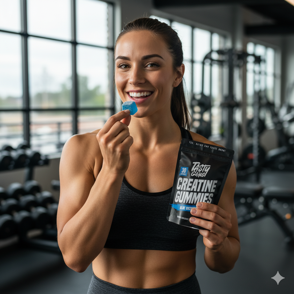 Tasty Gains Creatine Gummies - 90g