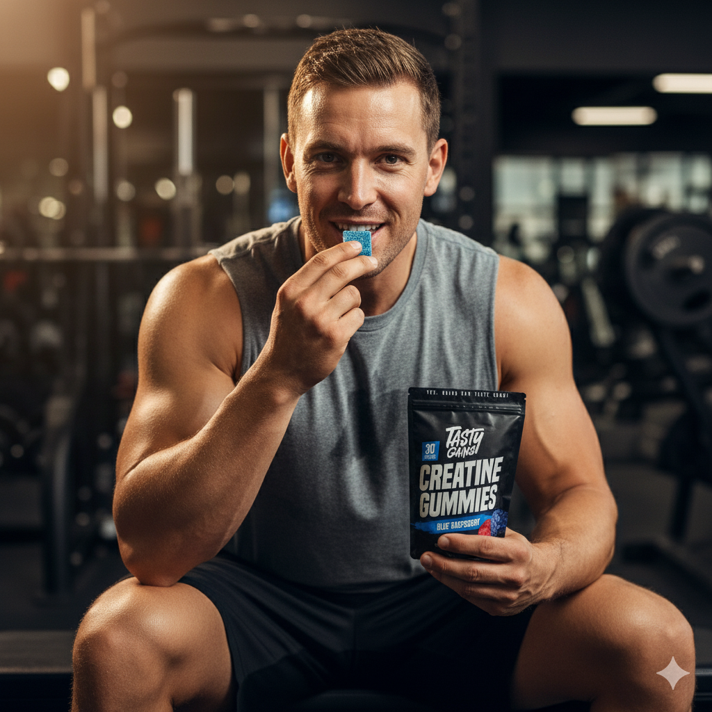 Tasty Gains Creatine Gummies - 90g